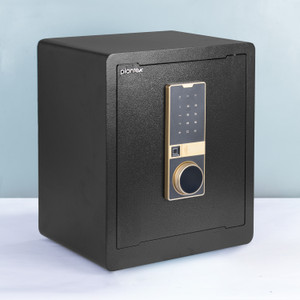 Plantex Safety Locker with Fingerprint, Touch Keypad & Double Locker ...