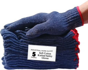 Donizard Soft Cotton Knitted Protection Grip Work Gloves Mechanic ...