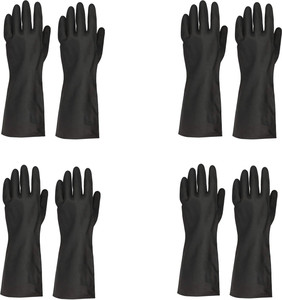 TruVeli 4 Pair Reusable Hand Gloves For Kitchen Wet and Dry Glove ...