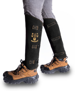 HANMECH Leather Snake Gaiters - Premium Snake Bite Protection for ...