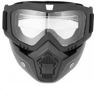 HANABI Protective Clear Bike Riding Face Mask, Face Shield Motorcycle ...