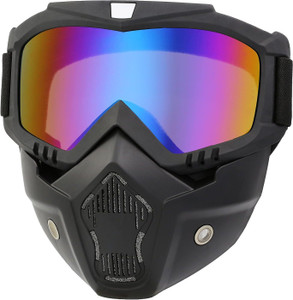 Onyx FACE MASK FOR BIKE HELMET With Detachable Mouth Filter For cycling ...