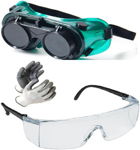 NEXGEN 2in1 Eyes Protection Soldering Safety With 3M White Goggle And ...