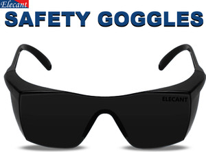 Elecant Pack-1 Wrap-Around Eye Protection Polycarbonate Industrial ...