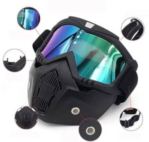 NEWRIDERS ESBN_Full Face Mask Goggles Bike Off-Road Racing Glasses ESBN ...