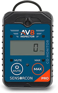 Sensorcon Av8 Inspector Pro Av8 Co 03 Carbon Monoxide Monitor For ...