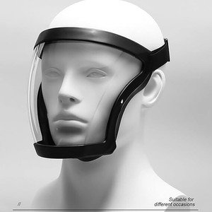 Black mirror Face Shields FACE MASK Transparent Full Face Shield ...