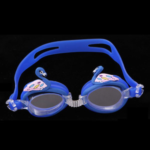 Lyla Cartoon Kids Goggles Anti Fog UV Protection Swim Glasses Blue Swan ...