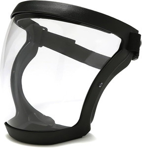 AARADHYAM welding Multipurpose Full Face Mask, Transparent Face Mask ...