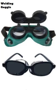 NEXGEN EYE PROTECTION WELDIMG GOGGLES FOR 2 COLOUR WHEITE BLACK AND ...