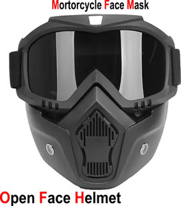 PRAGATI URZA FACE MASK NEW FOR BIKE HELMET With Soft Foam Padded ...