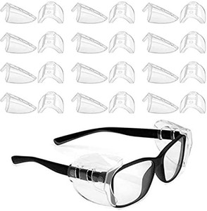 Fawcotu 12Pairs Eye Glasses Side Guards For 12Mm Width Temples Flexible ...