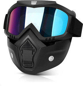 Gadzooks Protective Colorful Bike Riding Face Mask, Face Shield ...