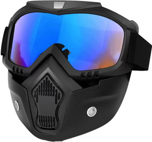 SRPHERE Motorcycle Face Mask Shield Goggles Off Road Motocross ...