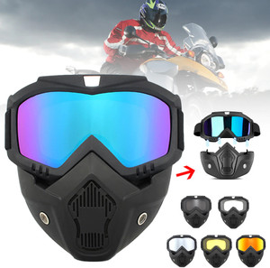KGMZONE Bike Riding Face Mask, Face Shield Motorcycle Goggles ...