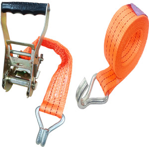 Ferreterro Ratchet Lashing Cargo Belt 50mm x 4m Tie Downs Heavy Duty ...