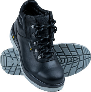 Mallcom Steel Toe Grain Leather Safety Shoe Price in India - Buy ...