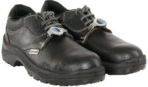 SAFEWELL Steel Toe Leather Safety Shoe Price in India - Buy SAFEWELL ...
