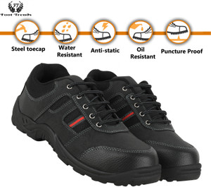 foot trends Steel Toe PVC Safety Shoe Price in India - Buy foot trends ...