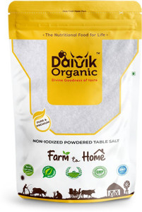 DAIVIK ORGANIC Natural Non-Iodized Powdered Table Sea Salt, 1 Kg Sea ...