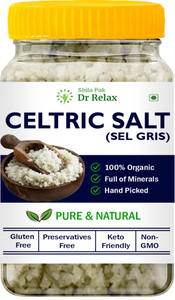 Shila Pak Organic Coarse Celtic Sea Salt - Sel Gris Namak | Rich in 82 ...