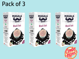 Masala Ram Black Salt, Combo (3x200gm), Natural, No Added Preservatives ...