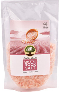 LABEL GO EARTH Organic Crystal Rock Salt 500gm Rock Salt Price in India ...