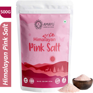 AMAYU Natural Sendha Namak Powder Mineral Rich Himalayan Pink Salt ...