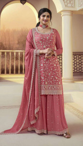 REVA FAB Embroidered Kurta, Palazzo & Dupatta Set - Buy REVA FAB ...