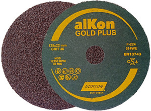 B K Jagan and Co 5"(127MM) Dia Alkon Sander Disc/Paper Disc (Grit 36, 5 ...
