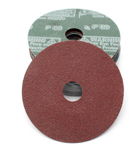 Digital Craft 50Pieces 125mm Sandpaper Grinding Tablets Fibre Discs 80 ...