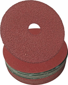 Inditrust 25pc 5inch (125mm) Fiber Sanding Disc P60 (60 Grit) for Metal ...