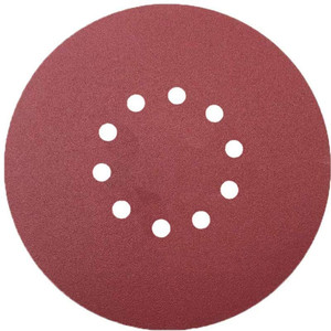 iBELL Sanding Disc 225mm (9'') with 10 Holes for Dust Vacuum Emery ...