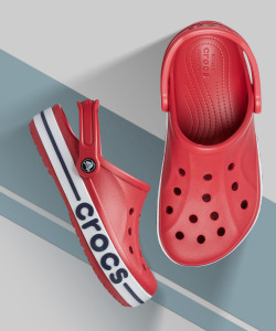 CROCS Bayaband Men Red Clogs - Buy CROCS Bayaband Men Red Clogs Online ...