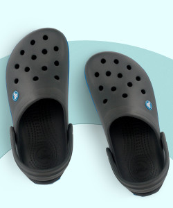 CROCS Crocband Men Clogs - Buy Grey Color CROCS Crocband Men Clogs ...