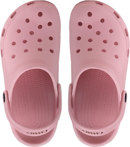 Cassiey Women Pink Clogs - Buy Cassiey Women Pink Clogs Online at Best ...