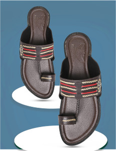 Kolhapuri Kolhapuri Chappal Handcrafted 100% Comfortable and Soft Men ...