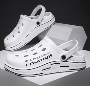 AlexVyan Men White Clogs - Buy AlexVyan Men White Clogs Online at Best ...