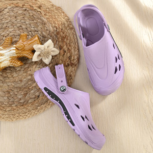 BIRDE Stylish Comfortable Lightweight Regular Wear Women Purple Clogs ...