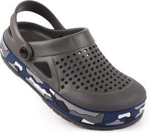 action Men Grey Clogs - Buy action Men Grey Clogs Online at Best Price ...