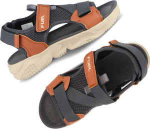 FUEL Men Grey, Brown Sandals - Buy FUEL Men Grey, Brown Sandals Online ...