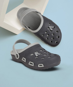 Aqualite Comfort, Anti-Skid Men Grey Clogs - Buy Aqualite Comfort, Anti ...
