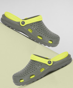 Aqualite Men Grey Clogs - Buy Aqualite Men Grey Clogs Online at Best ...