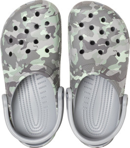 CROCS Men Grey Clogs - Buy CROCS Men Grey Clogs Online at Best Price ...