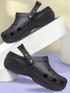 CROCS Classic Platform Clog W Women Clogs - Buy CROCS Classic Platform ...