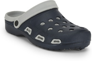 Aqualite Men Navy, Grey Clogs - Buy Aqualite Men Navy, Grey Clogs ...