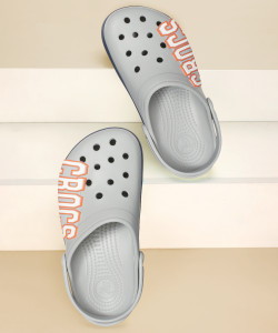 CROCS Crocband Women Sandals - Buy Grey Color CROCS Crocband Women ...