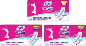 SOFY Bodyfit Regular (18+18+18 Pads) Sanitary Pad | Buy Women Hygiene ...