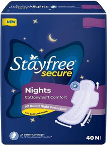 STAYFREE SECURE NIGHTS Sanitary Pad | Buy Women Hygiene products online ...