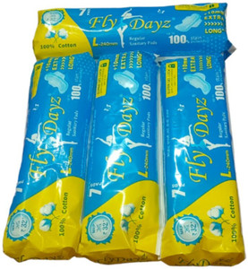 flydayz Pad1244 Sanitary Pad | Buy Women Hygiene products online in ...